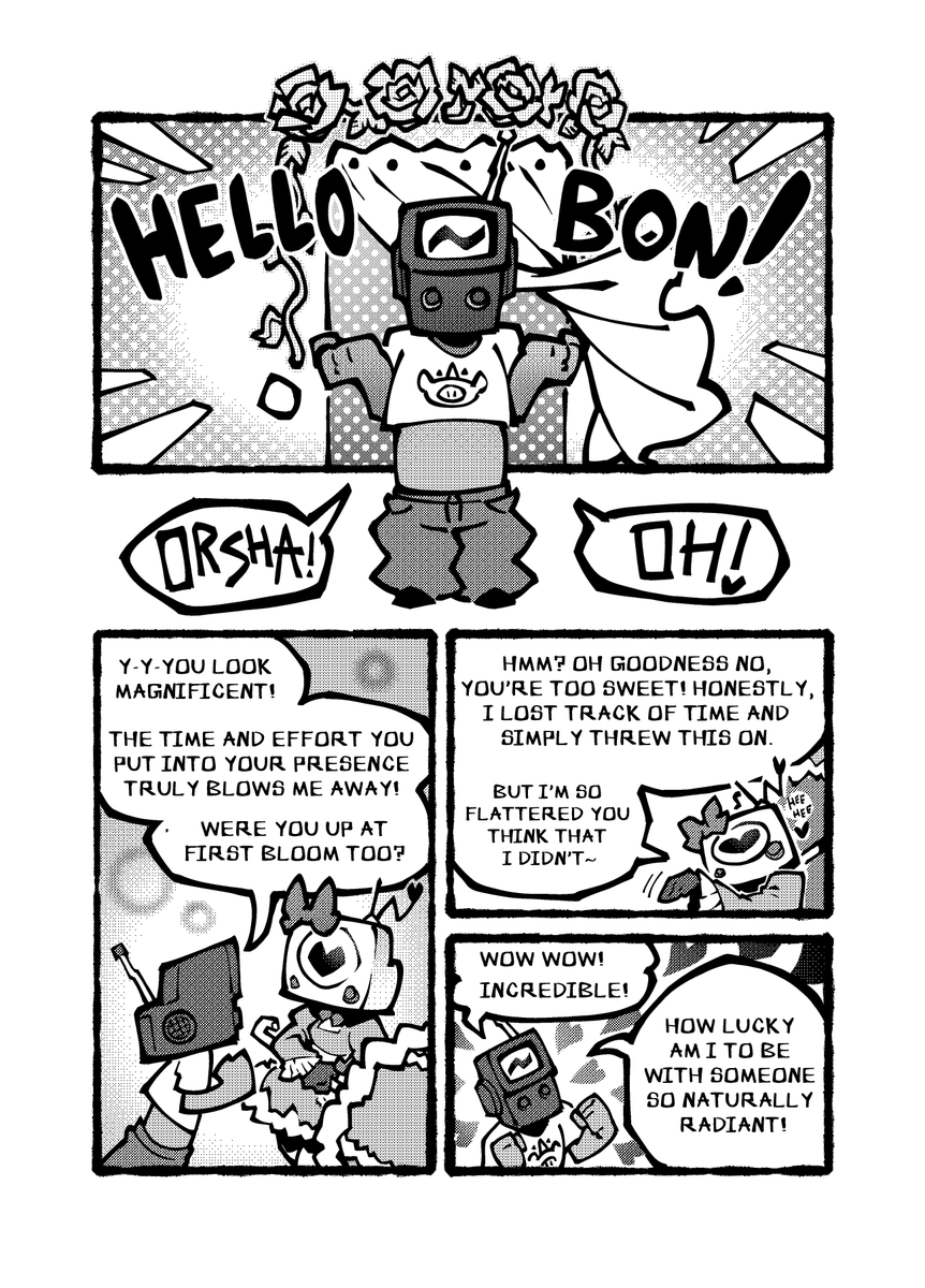 「the liddle minicomic that recently escaped my head and hands」 ️Amborg ️の漫画