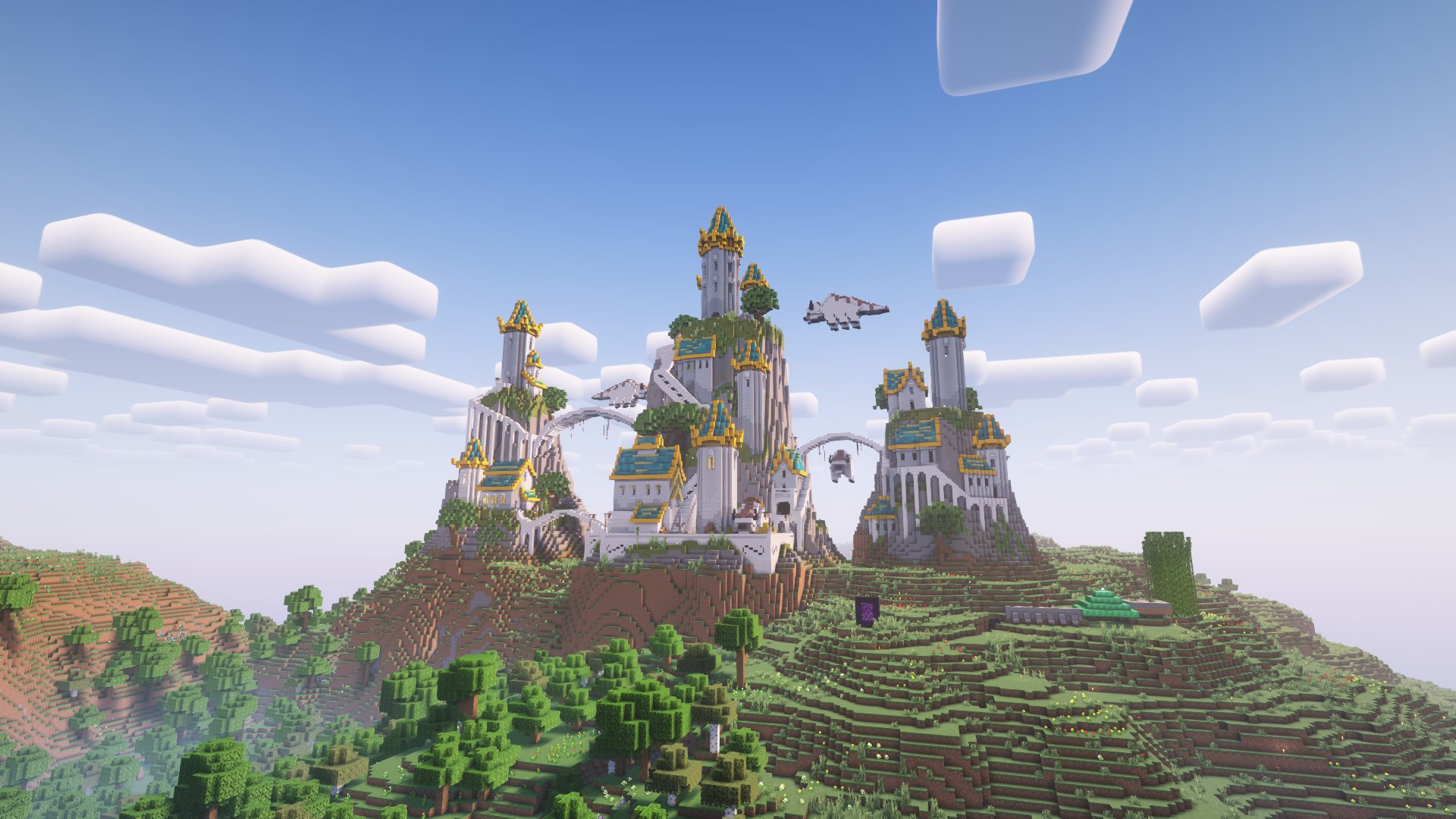 Minecraft Air Temple