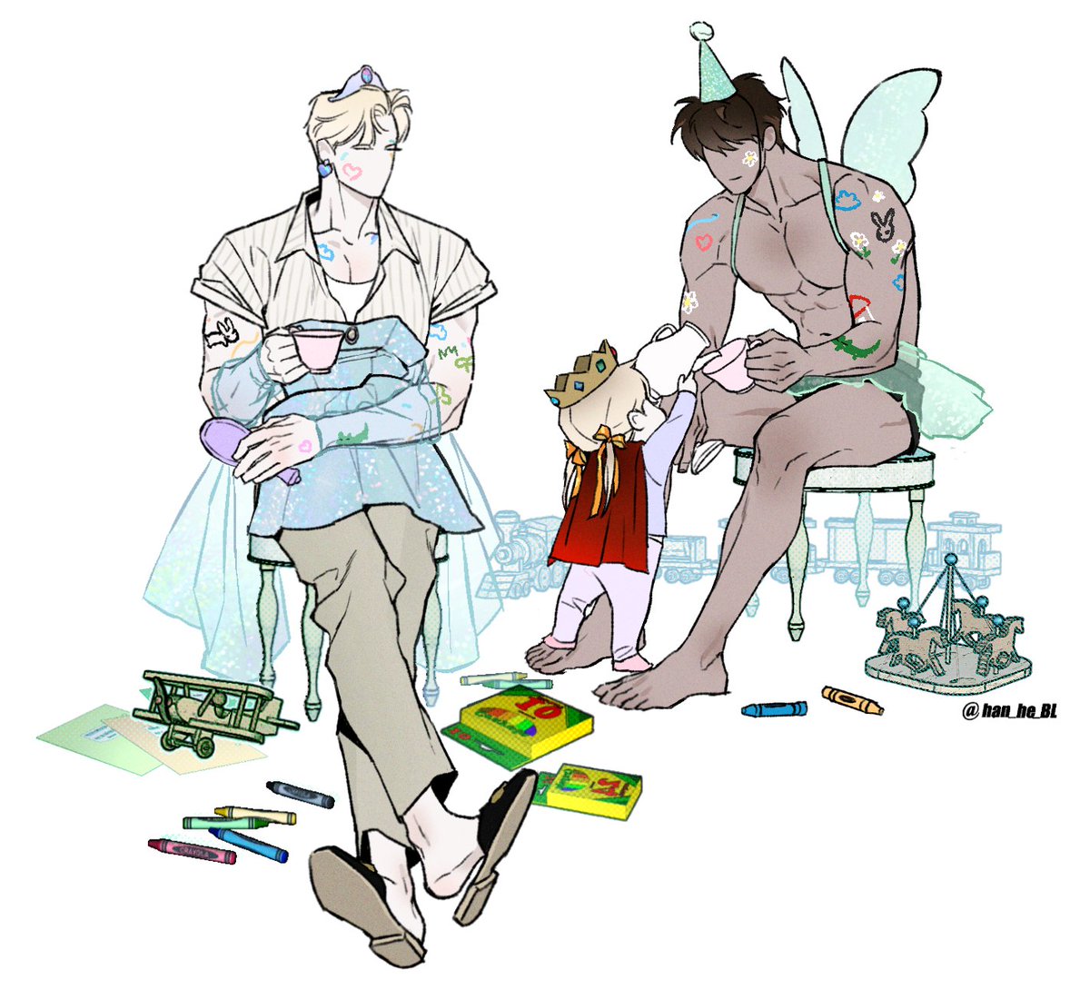 한 🅗🅐🅝 (@han_he_BL) さんのイラスト・マンガ作品まとめ (31 件) - Twoucan