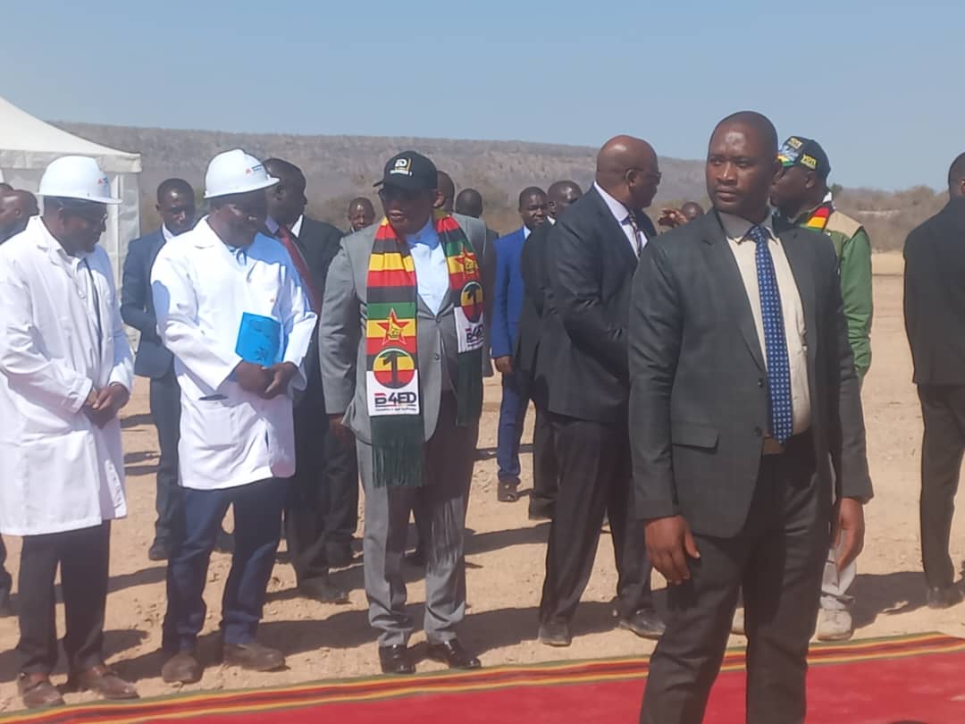 President Mnangagwa is today in Binga where he will commission Muchesu ...