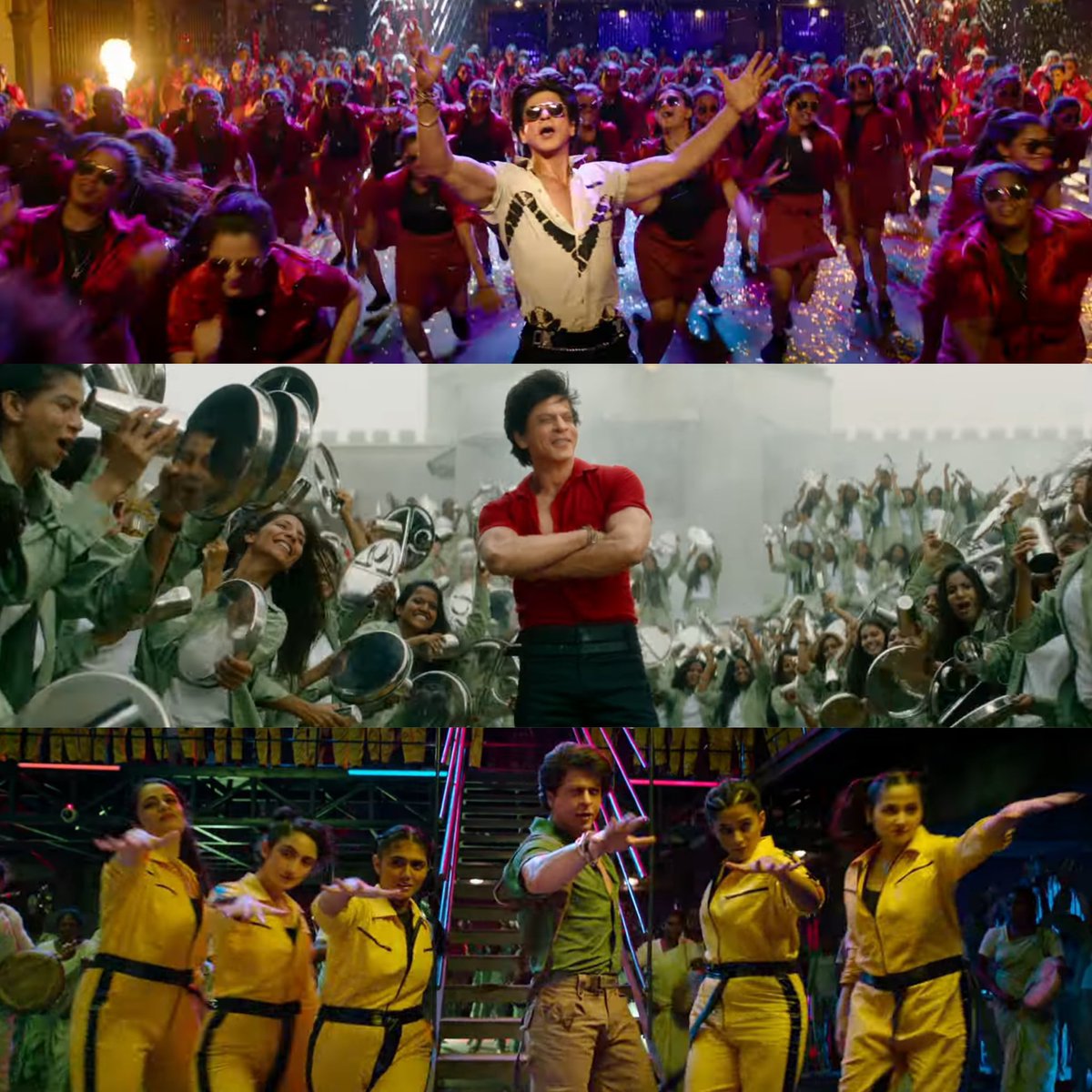 - Bomb music - Master lyrics - Mass choreography - Pure dancing number - Full of energy SRK This ...