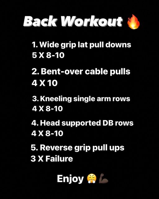 5 Workouts For V-Shaped Back: 1. - Thread from Fitfinity @_fitfinity_ ...