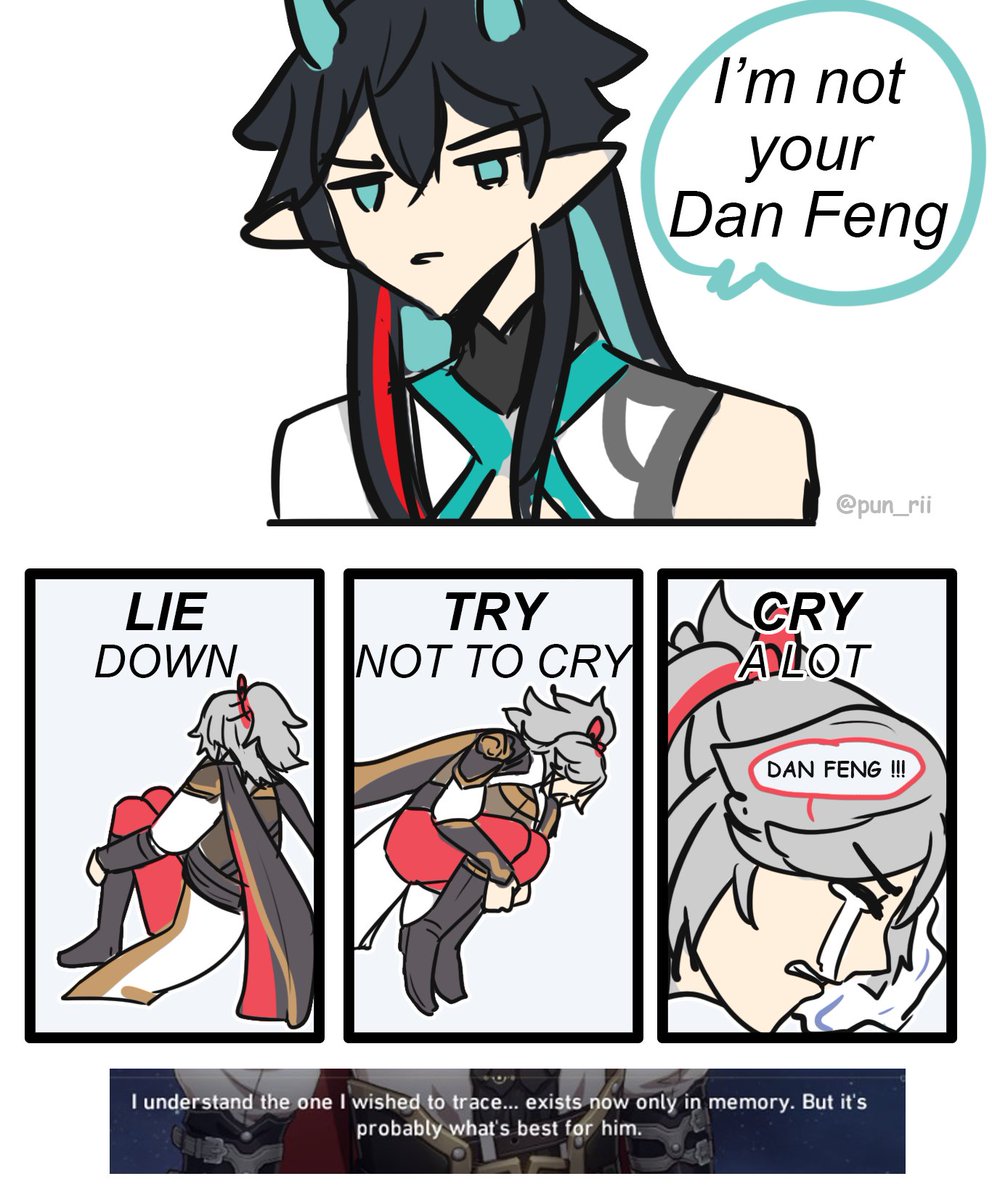 「🤣 #ren #danheng #jingyuan #luocha #blade」P• (🔶&👹)の漫画