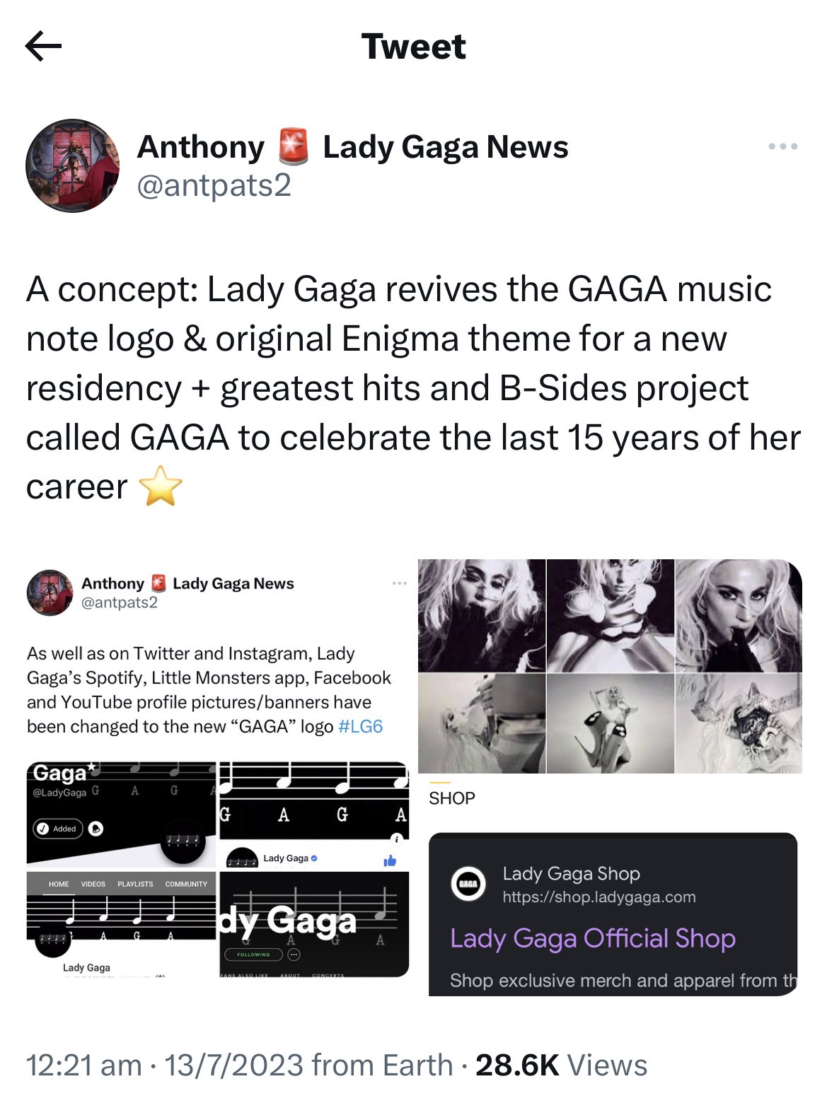 Lady Gaga 徽标