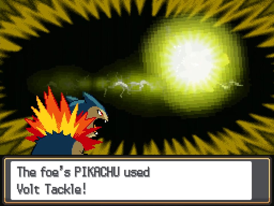 Pikachu Volt Tackle Fire Red