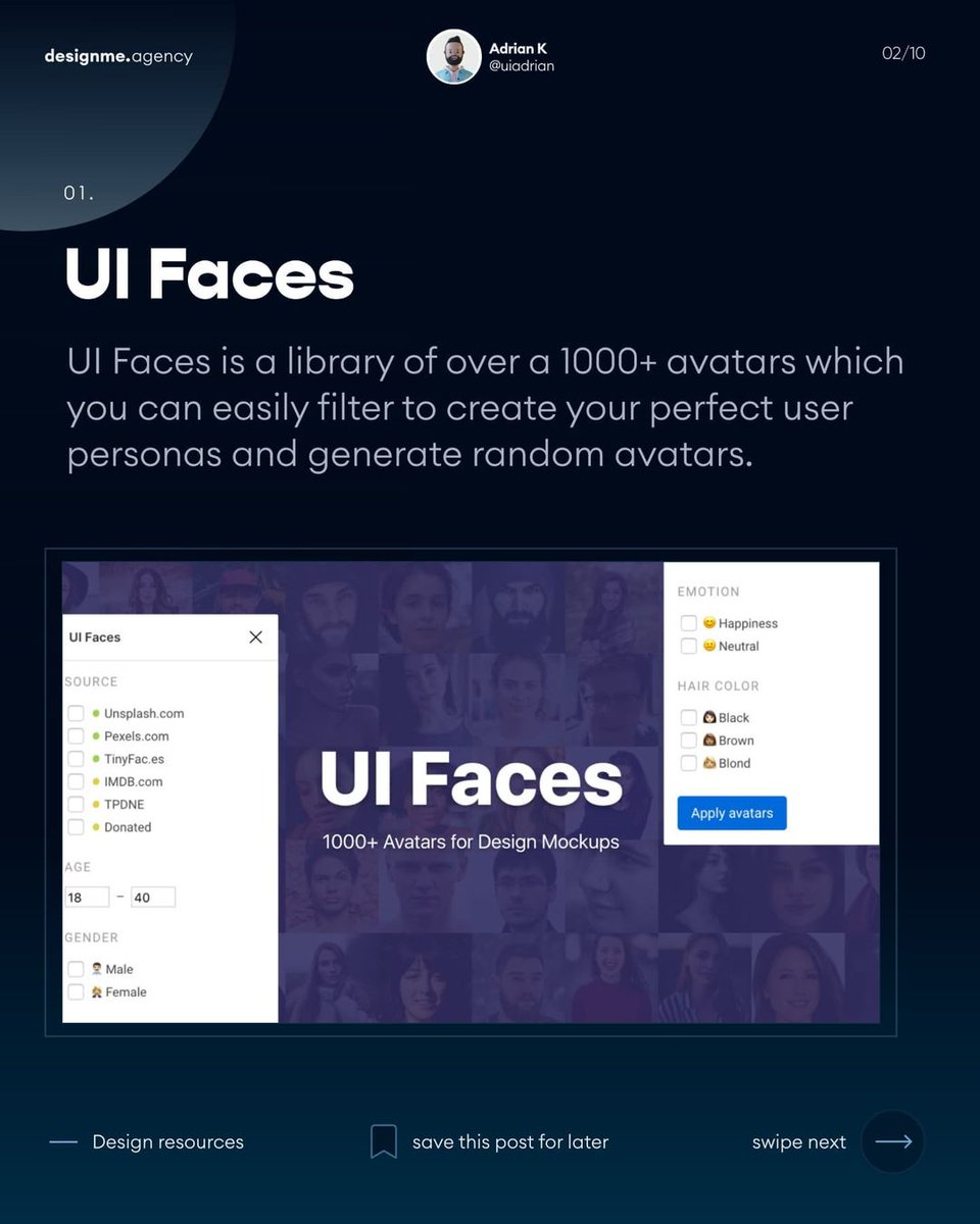 Top 8 amazing figma plugins 👇 - المسلسل من UI Adrian @uiuxadrian - رتبها