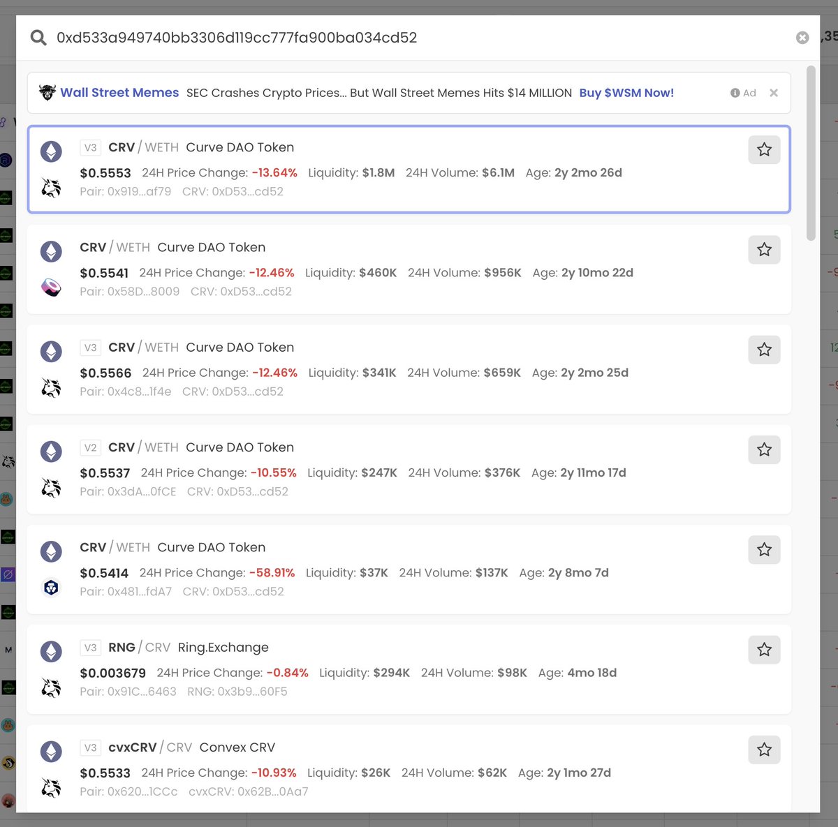 There's a risk of a black swan event in DeFi. As per Defillama, if CRV drops below $0.37, there ...