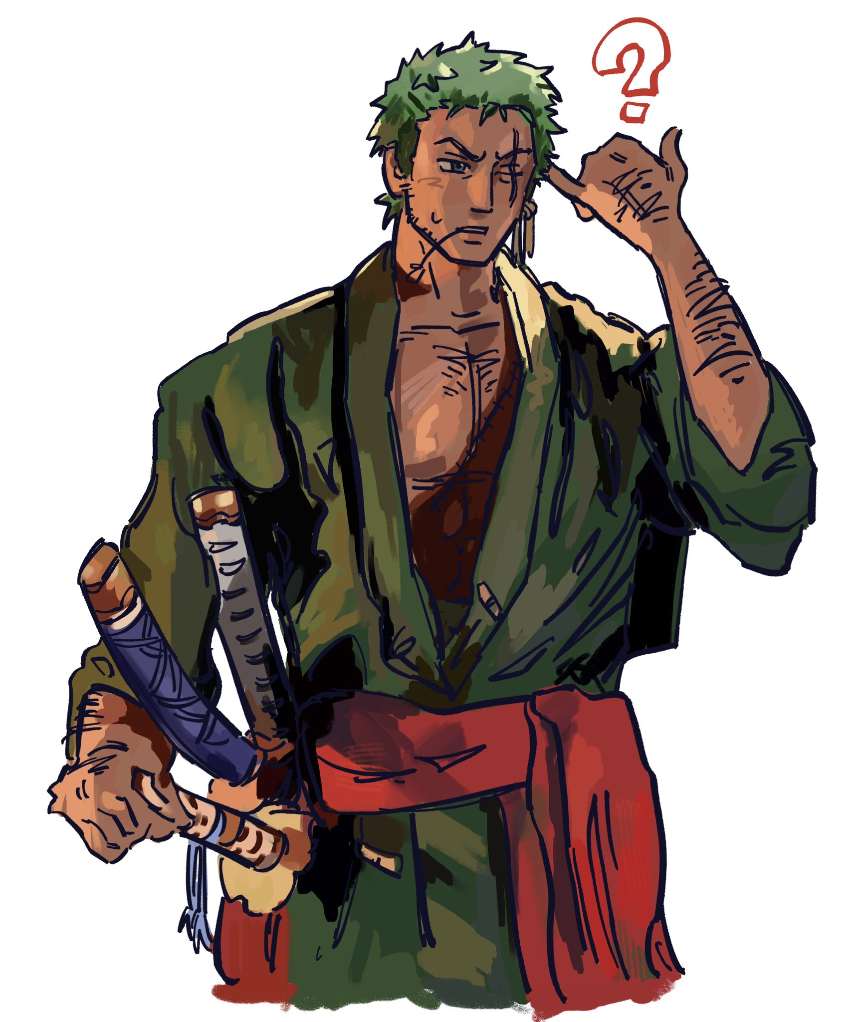 Zoro One Piece Time Skip