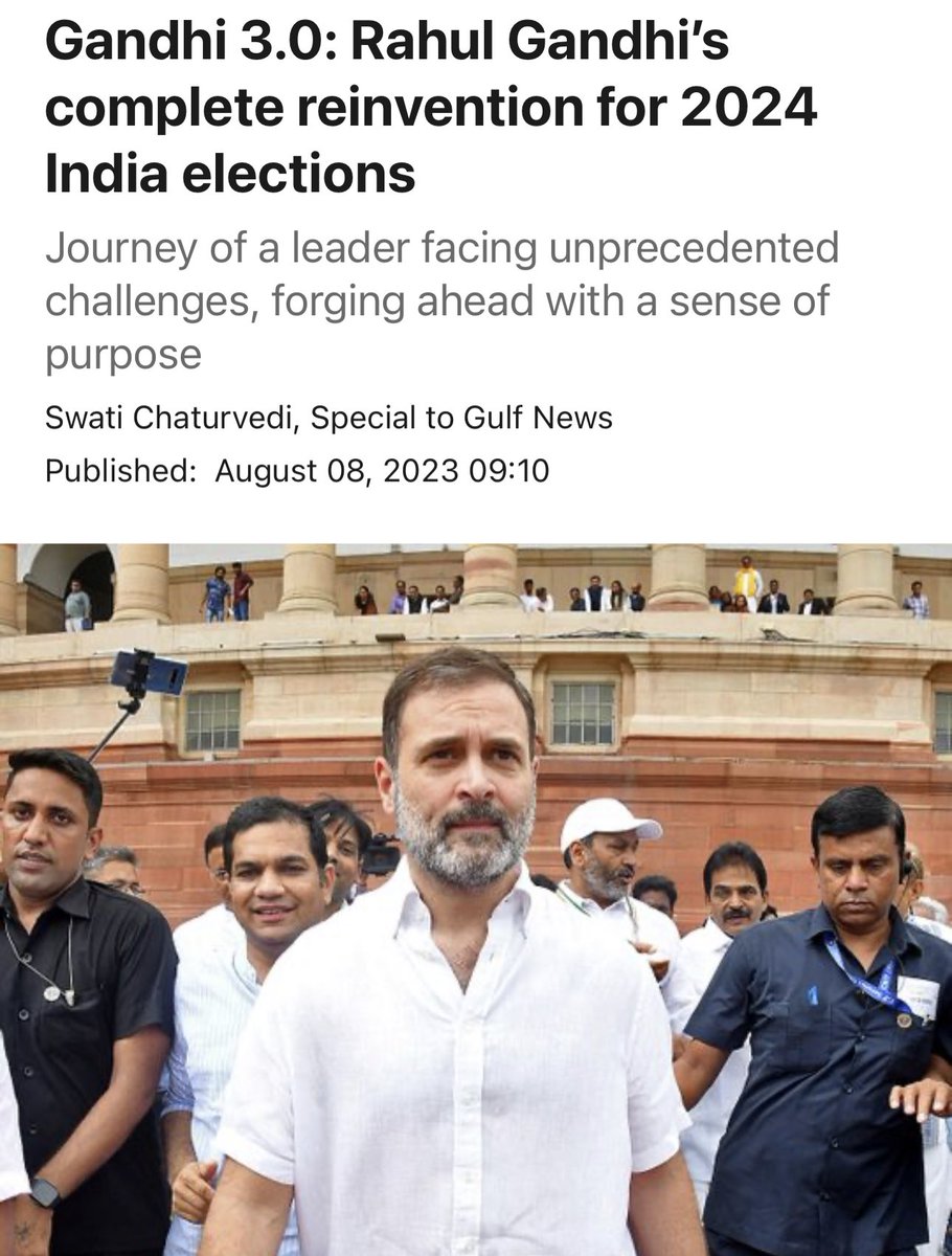 2002 - Rahulji reinvented from a Defence contractor to a Politician ...