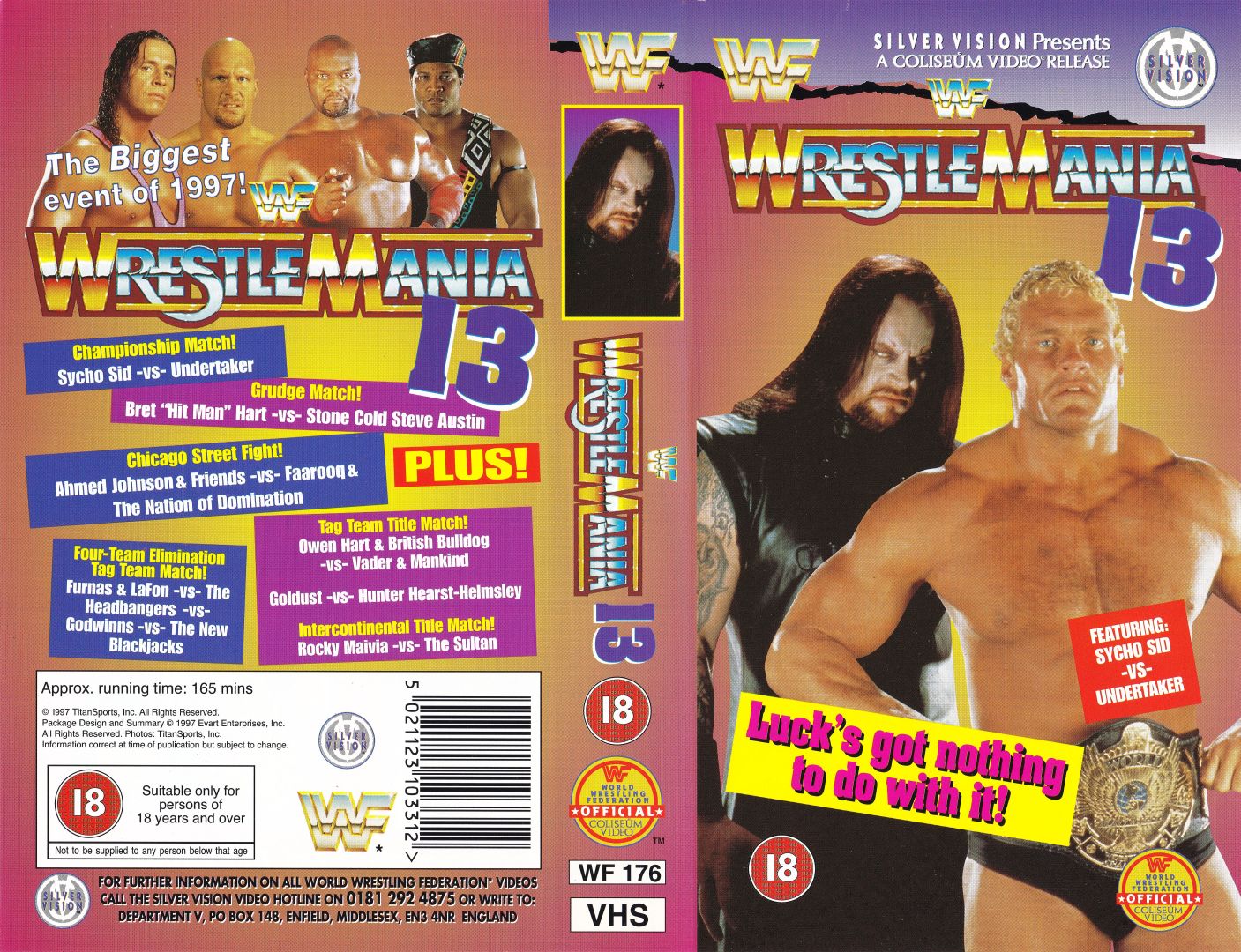 Wrestlemania 13 Poster