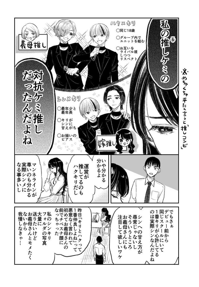 「嫁姑の推し活22 」篠原知宏の漫画