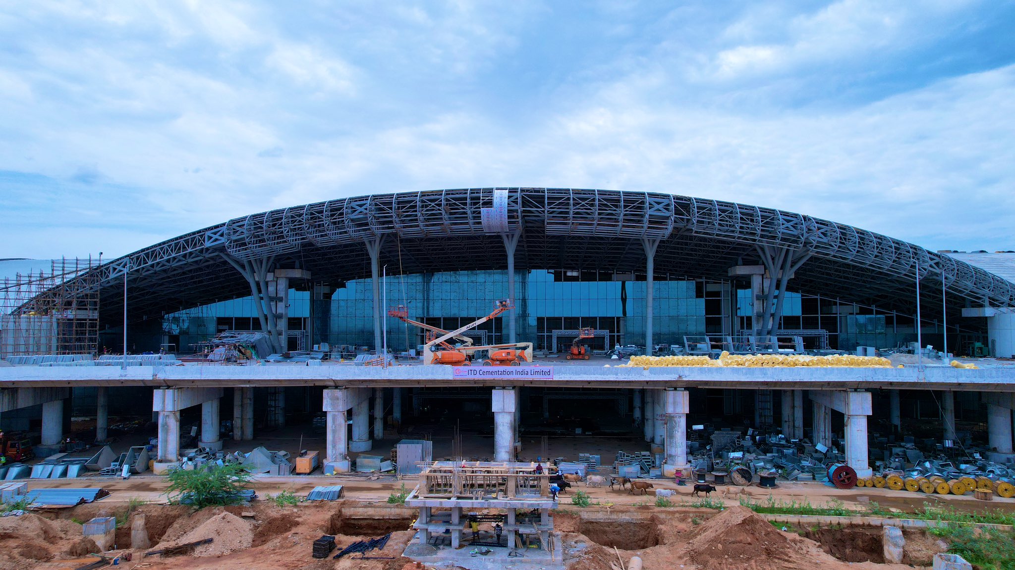 Trichy Airport New Terminal Rs 1100 Cr New Terminal Of Trichy, An Ode