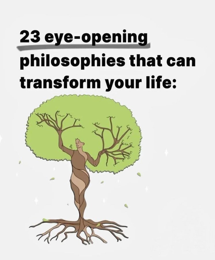 23 Eye-Opening Philosophies That Can Transform Your Life: -Thread ...