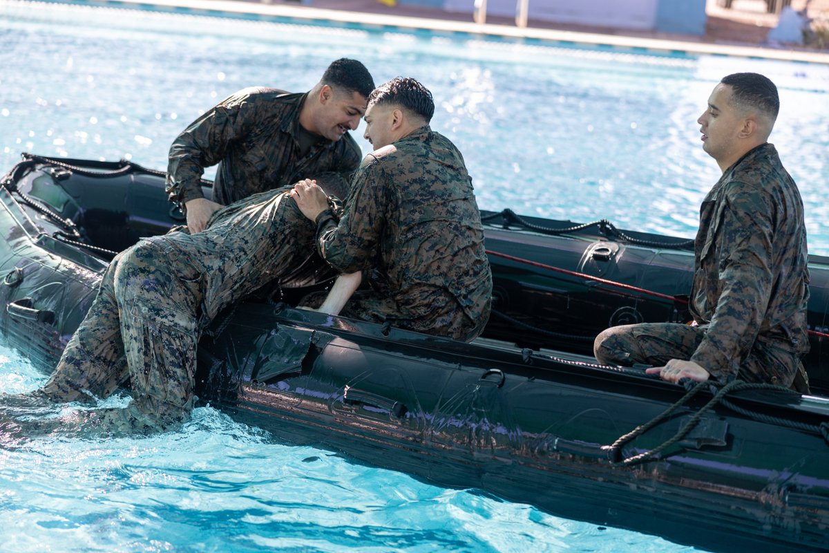 Marines Water Training