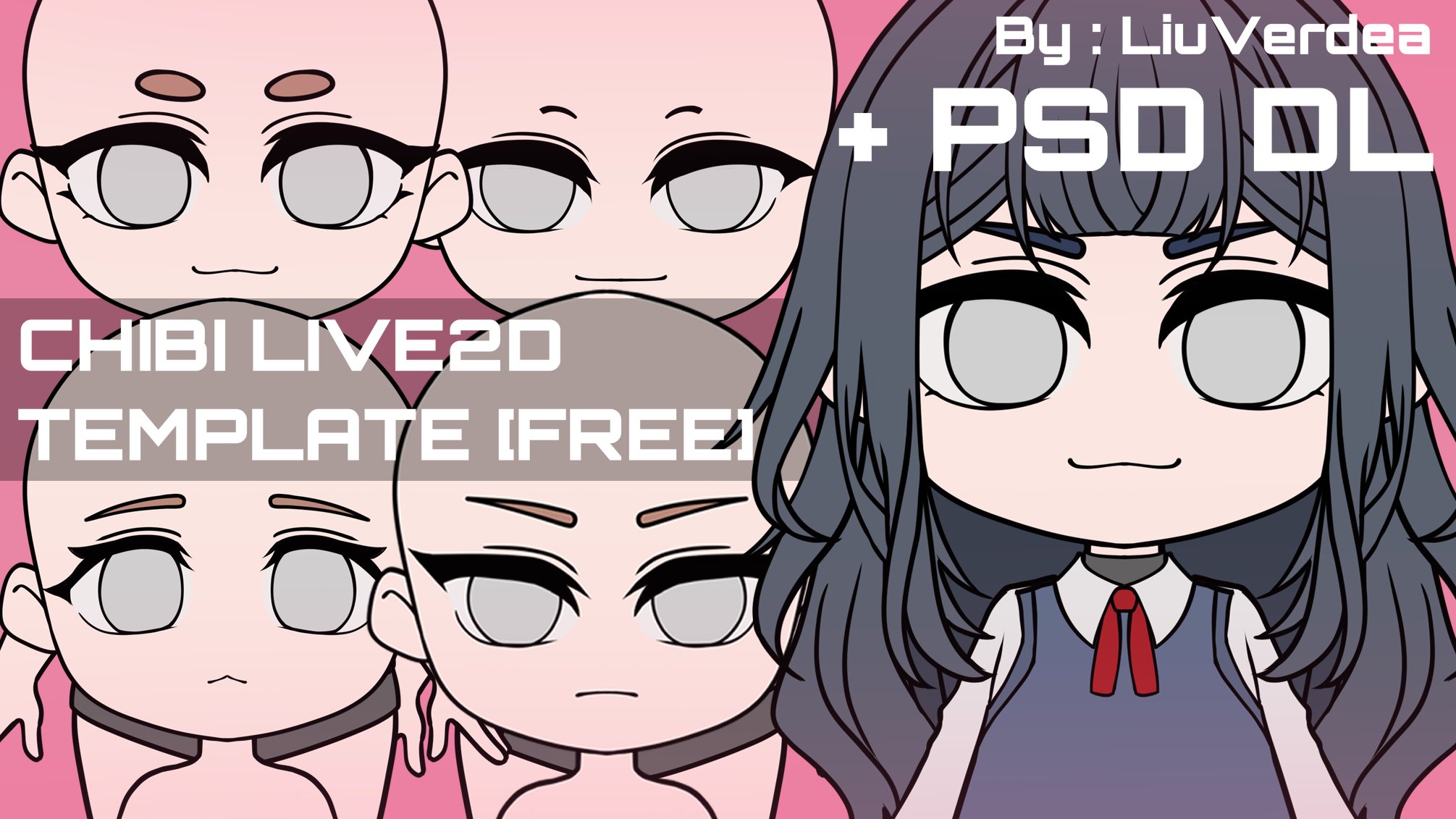 Chibi Face Template