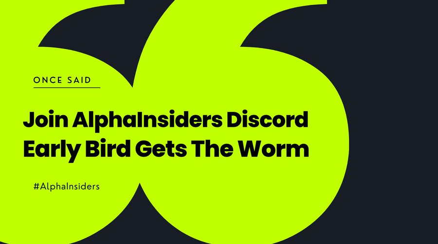 Thread by @AlphaInsiders on Thread Reader App – Thread Reader App