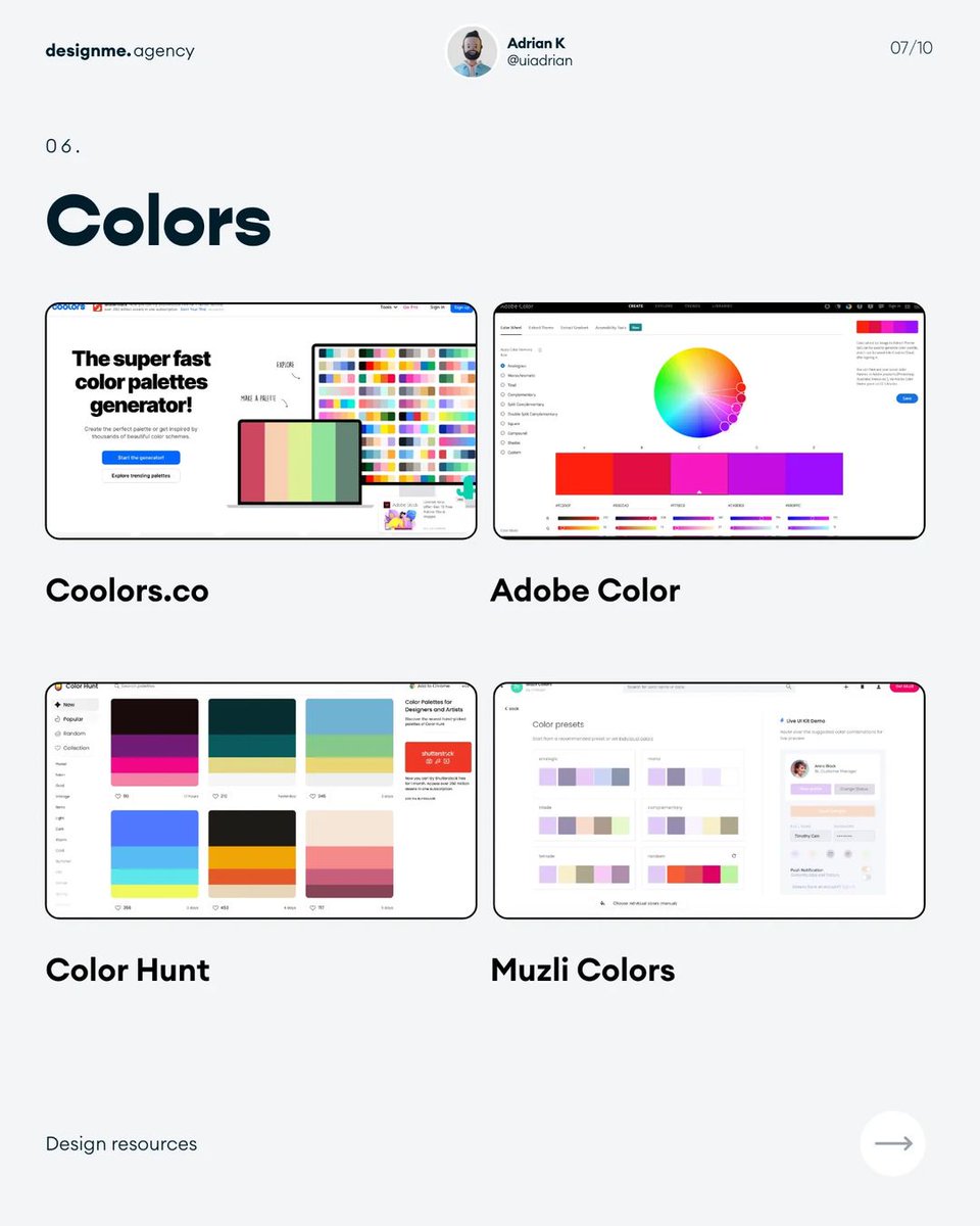 The complete cheatsheet for UI design resources👇 - Thread from UI ...