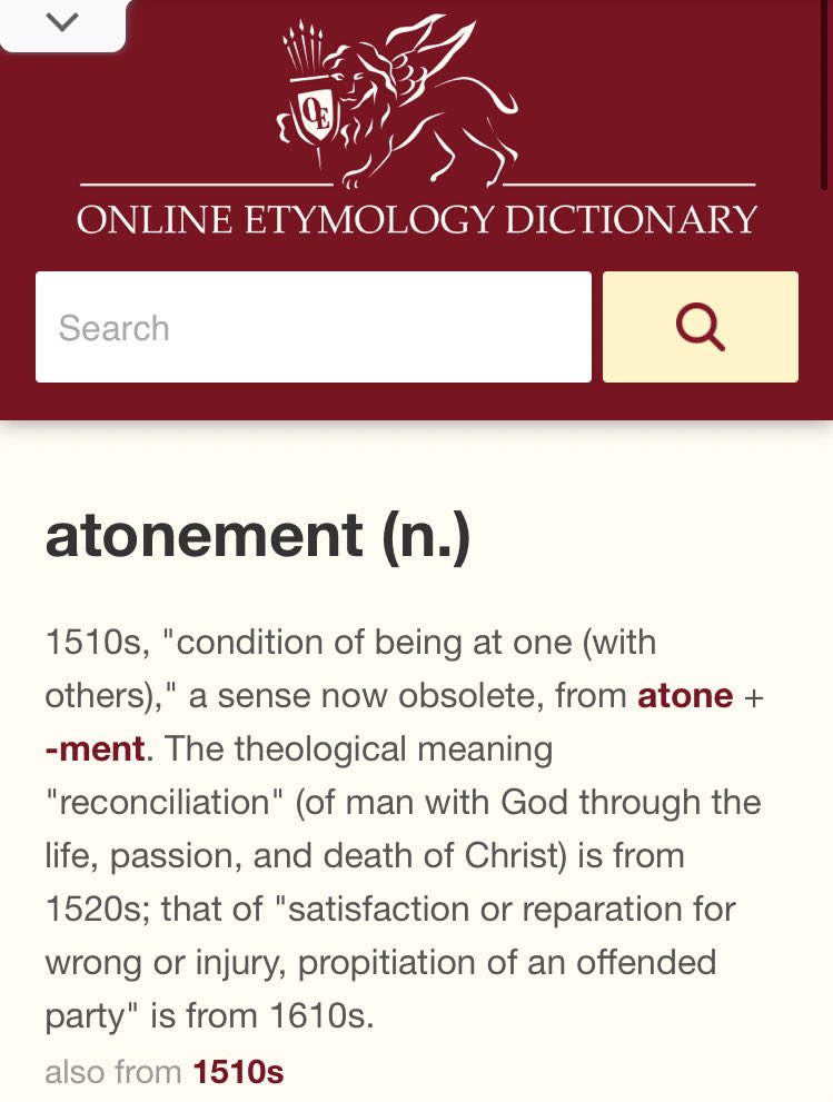 Define Atonement