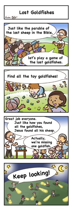 Christian Comic Strip Summer Camp! 2.. | かわうそ牧師@鴨島兄弟教会 さんのマンガ | ツイコミ(仮)