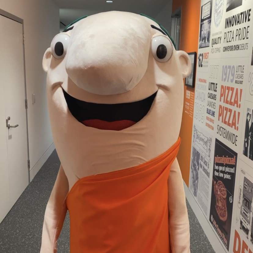 Little Caesars Mascot
