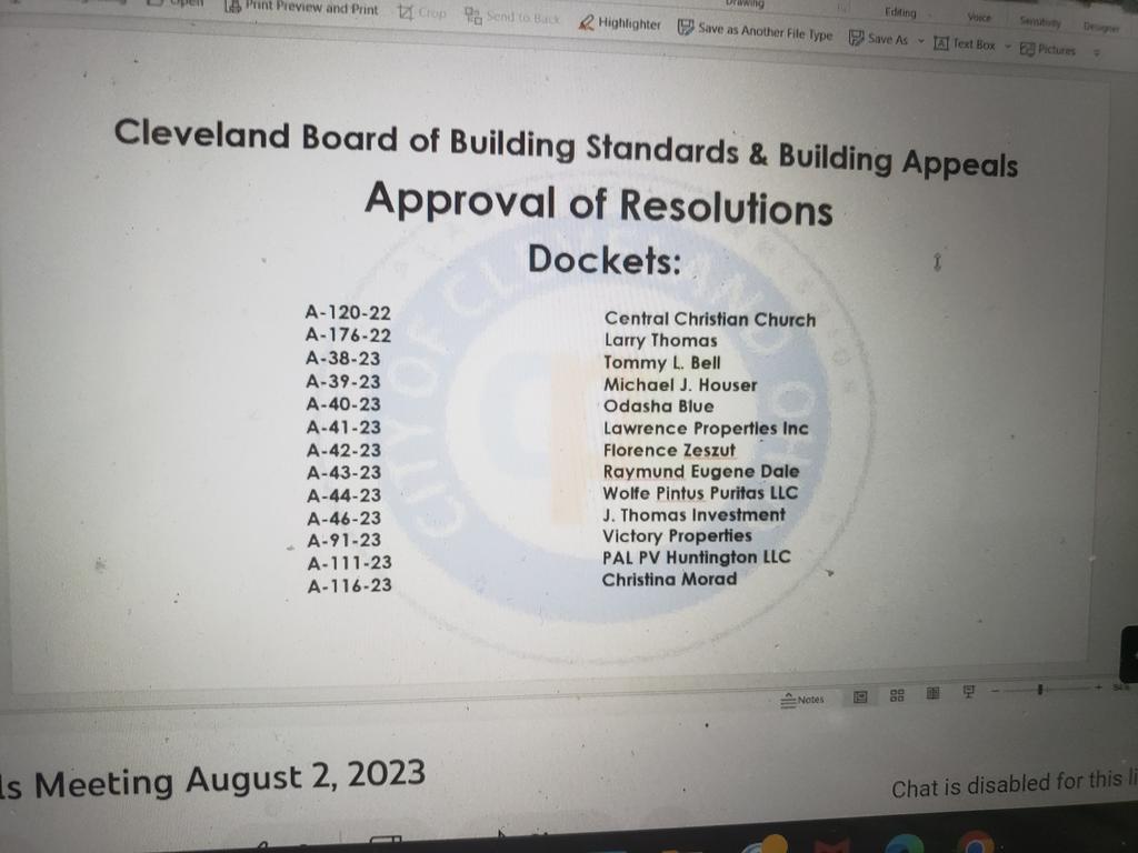 Board of Building Standards and Building Appeals | Documenters.org