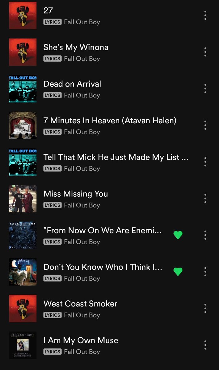 Fall Out Boy Lyrics Miss Missing You