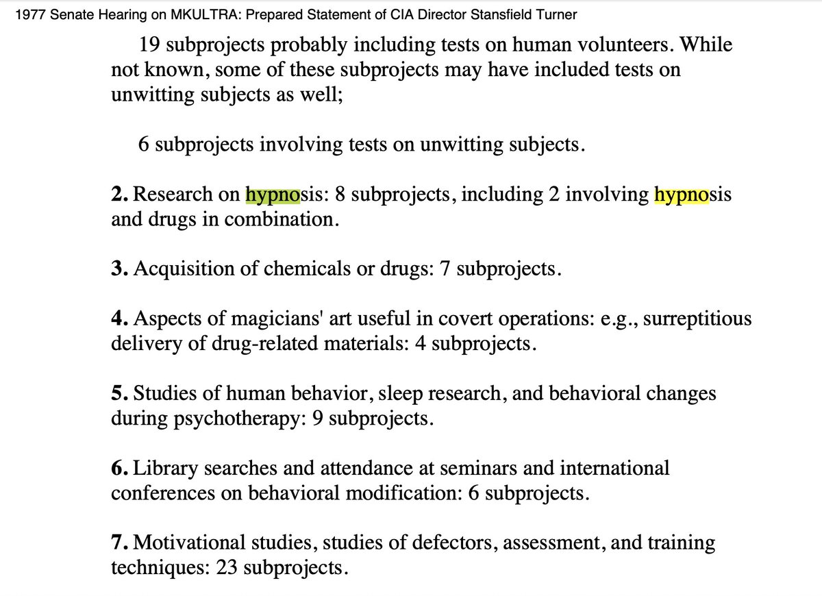 1/ Been preoccupied w/ exploring MKULTRA’s lineage lately, particularly ...