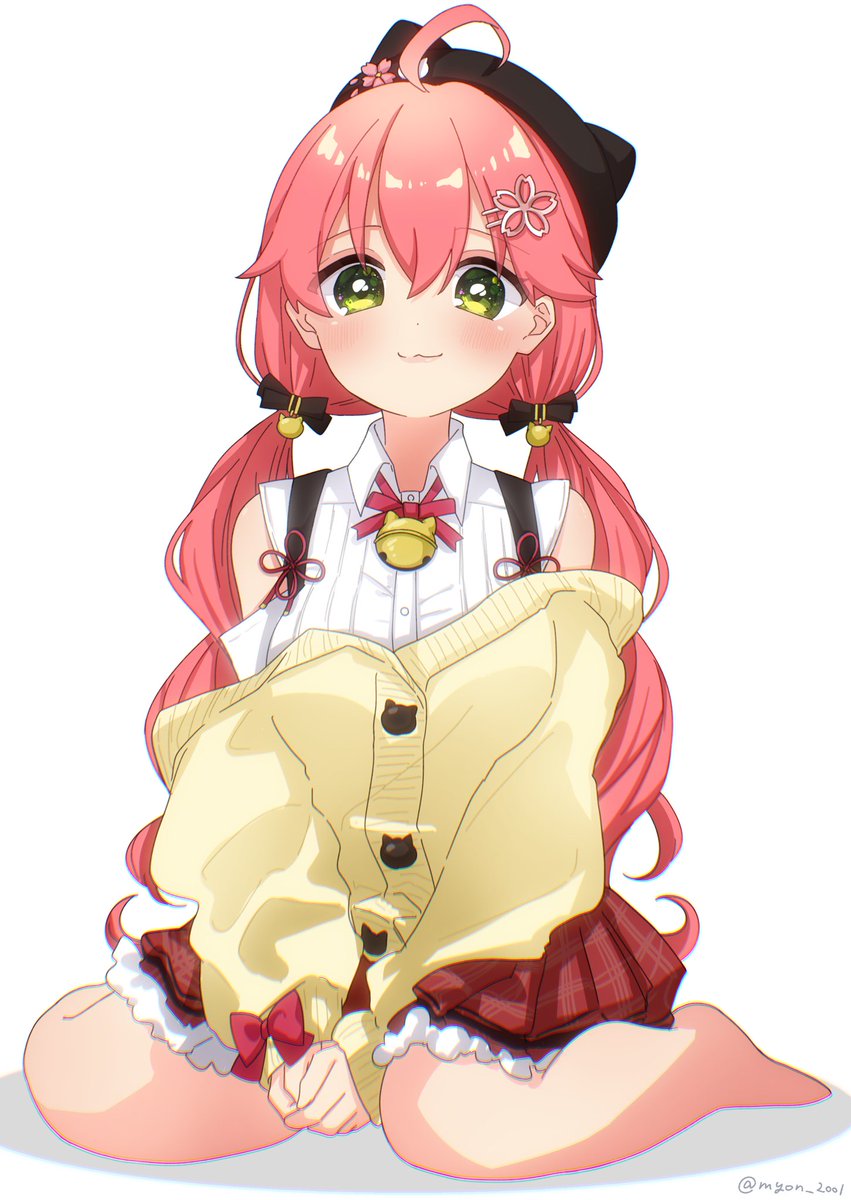 さくらみこ 「みこちのみver.です! #miko_Art 」|みょんのイラスト