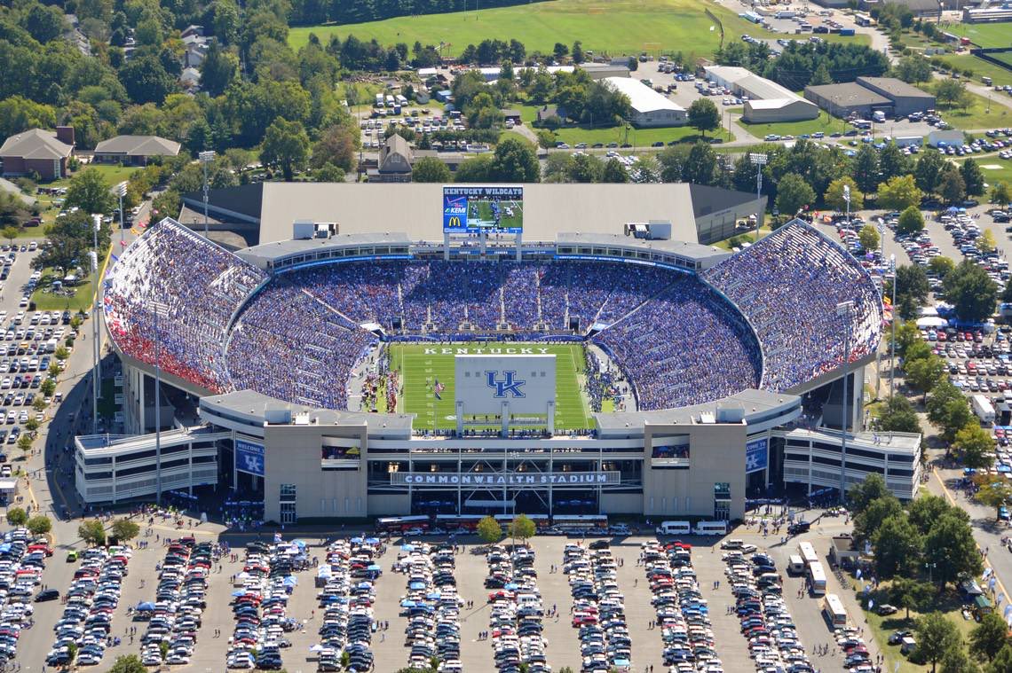 Commonwealth Stadium Aerial