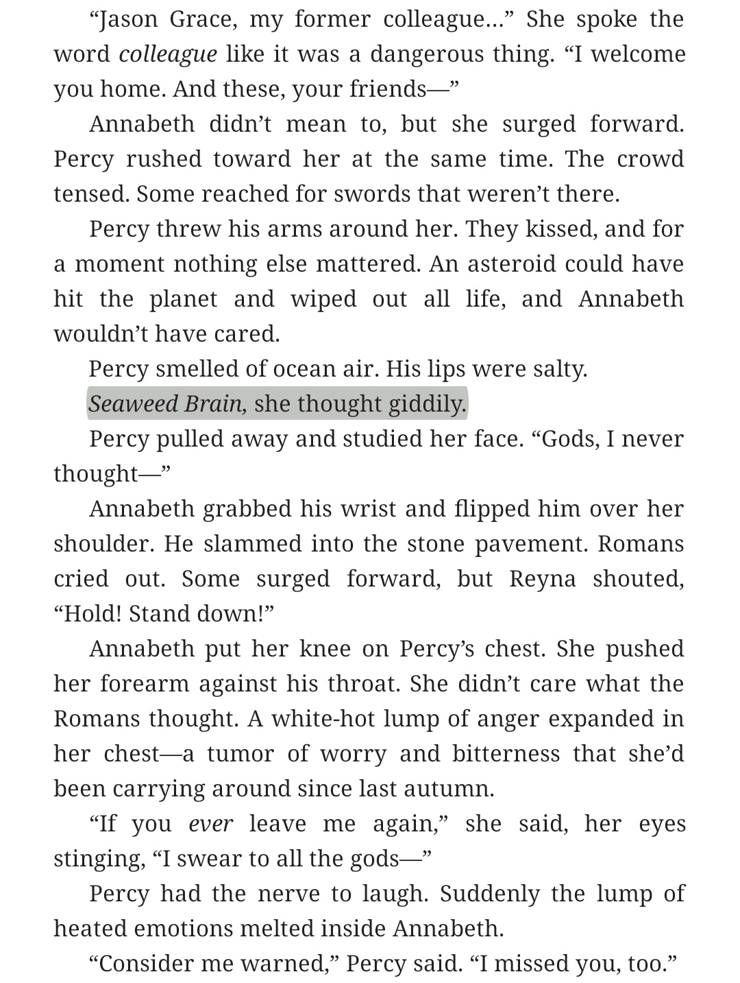 Annabeth And Percy Mark Of Athena