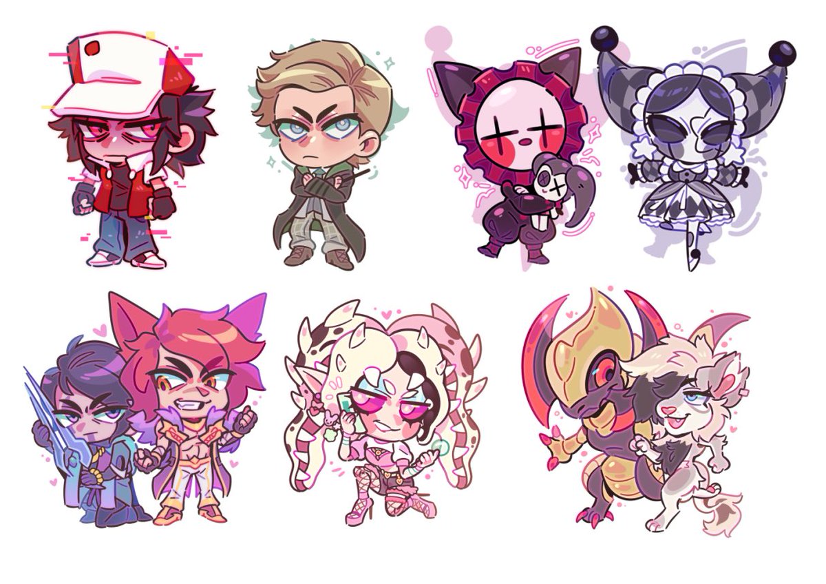 「some more chibis/charms for awesome ppl!」| ☁️ MEDI !のイラスト