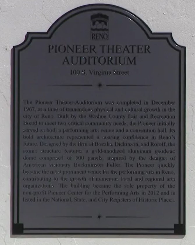 Pioneer Theater Reno