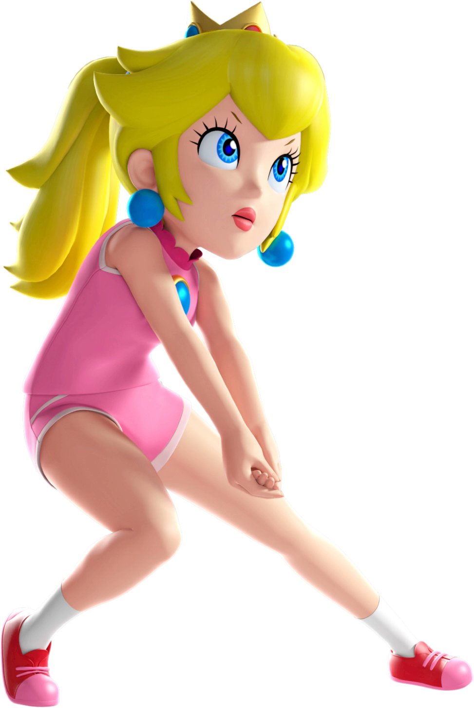 Princess Peach And Sonic In Bed