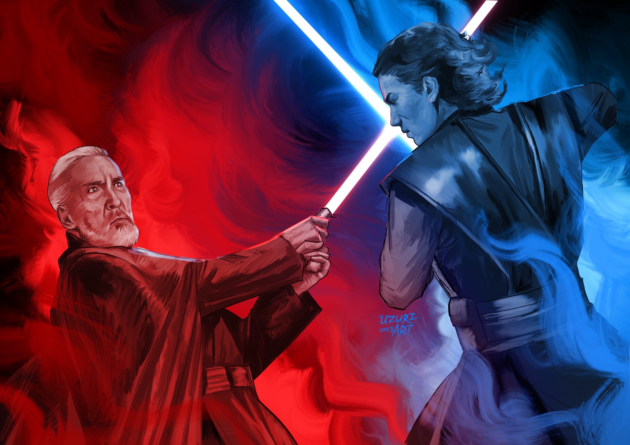 Darth Maul Vs Count Dooku