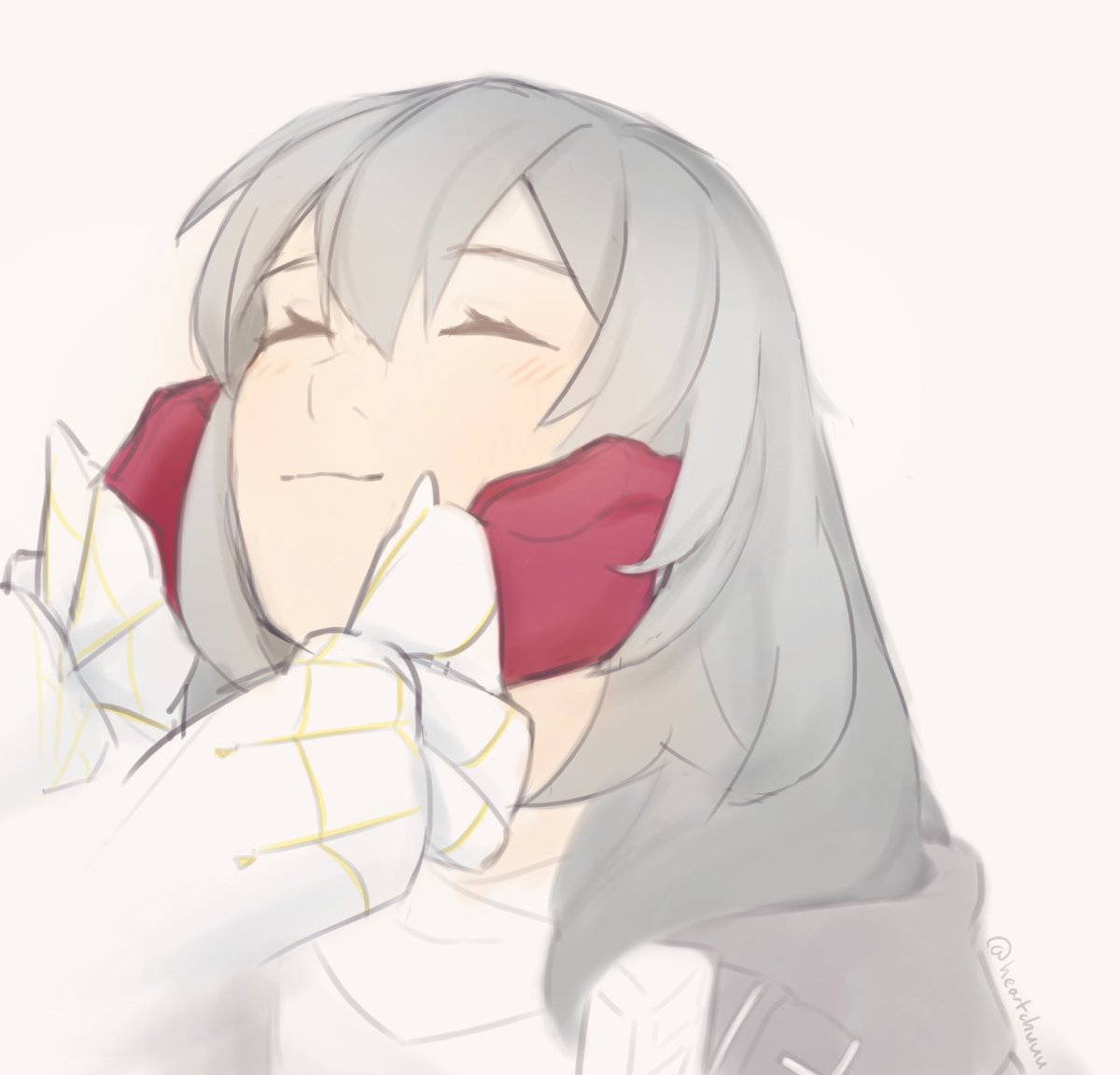 ベレト ,ベレス 「puppy dog love #kafstel #honkaistarail」|Heartのイラスト