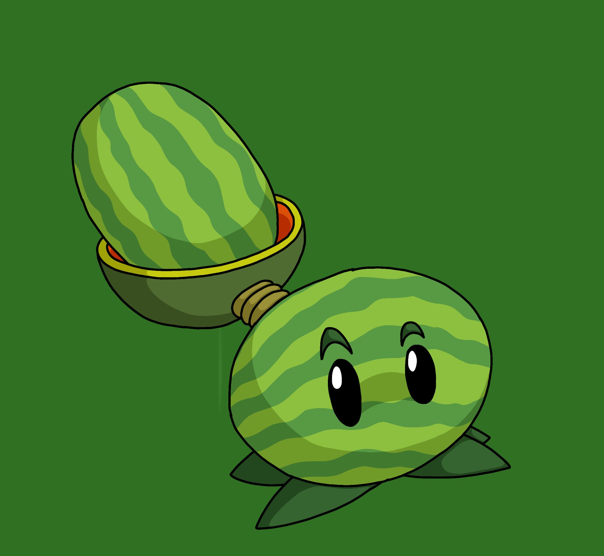 Melon Pult Plants Vs Zombies Winter Melon Vs Melon Pult Vs Zombies PvZ