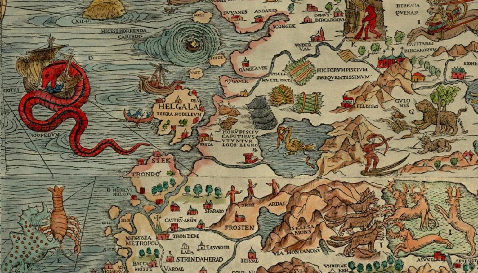 There Be Dragons Cartography