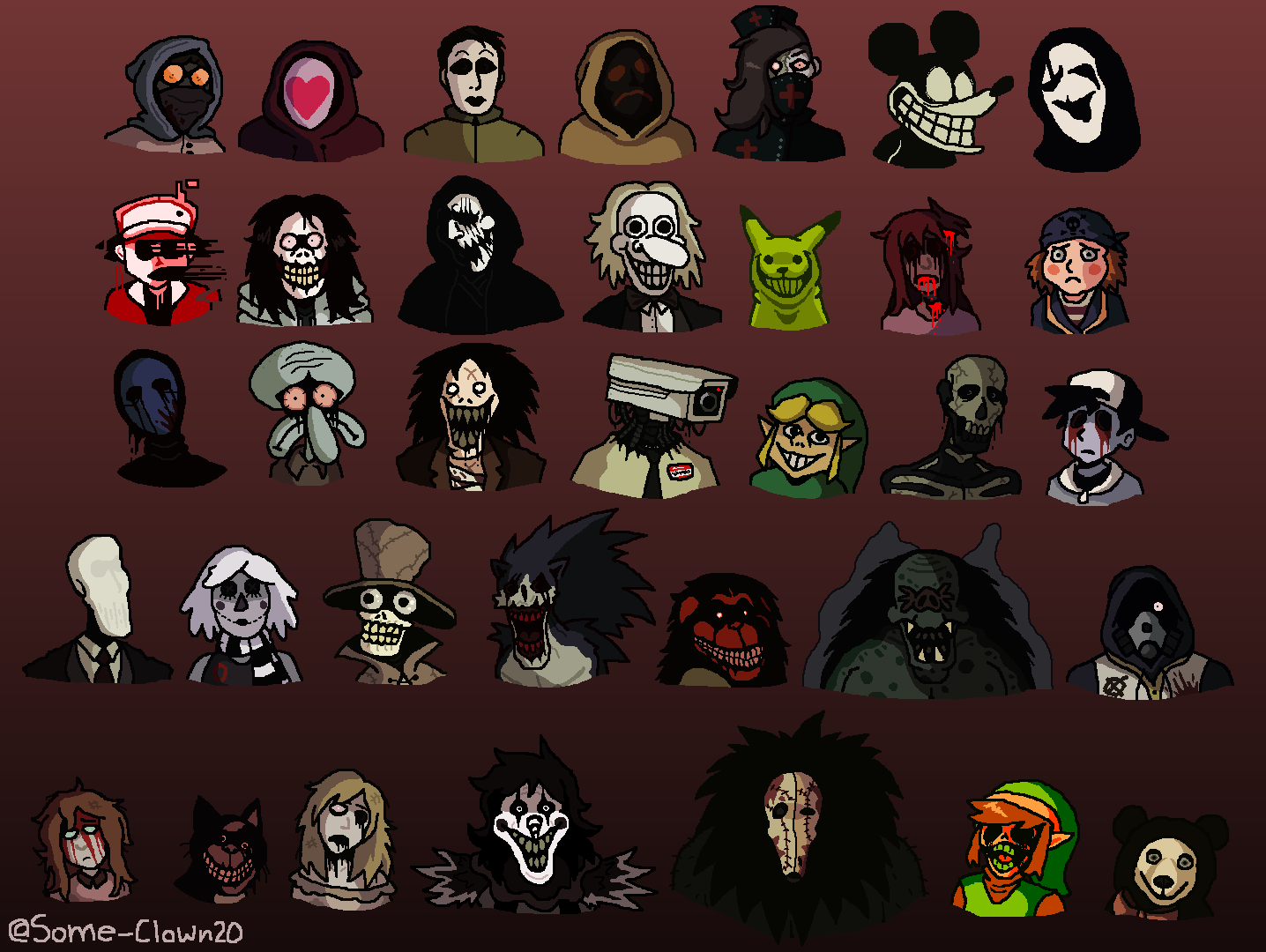 Creepypasta Characters