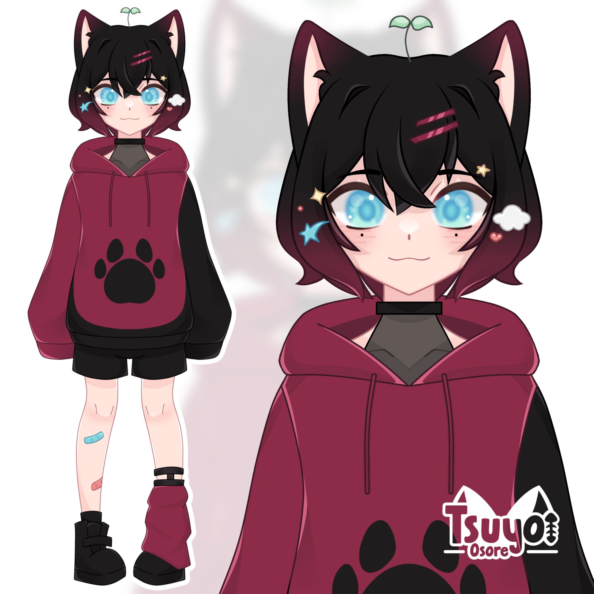 Cat Demon Boy Anime Cute Demon Boy Merch & Gifts For Sale | Redbubble