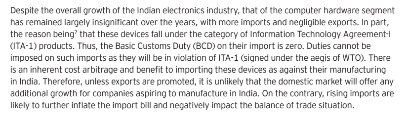 Yesterday, India announced it is "restricting" the import of laptops ...