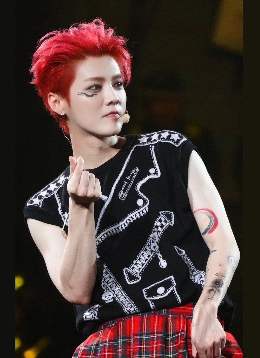 Luhan Red Hair