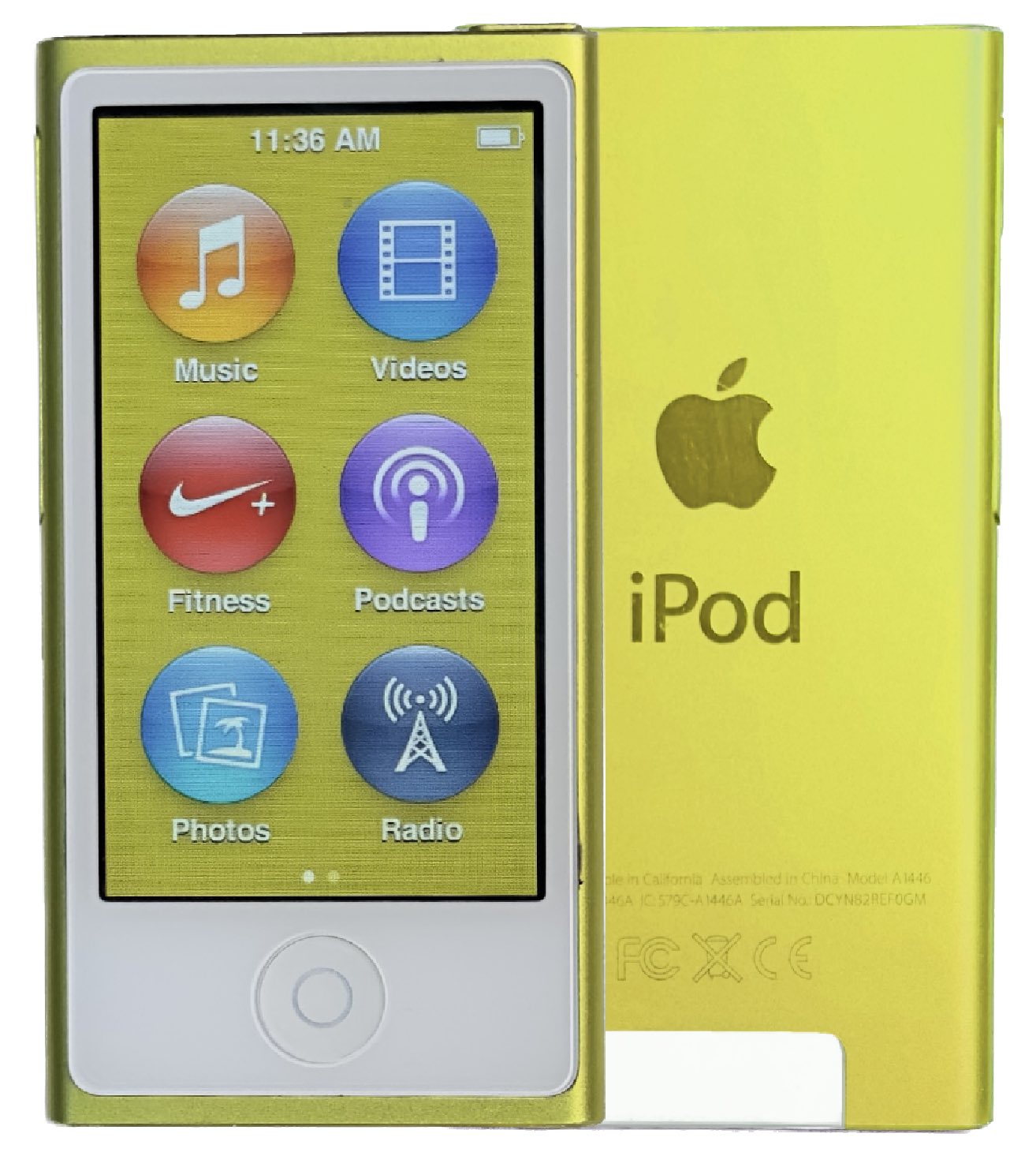 Ipod Nano 7th Generation Yellow