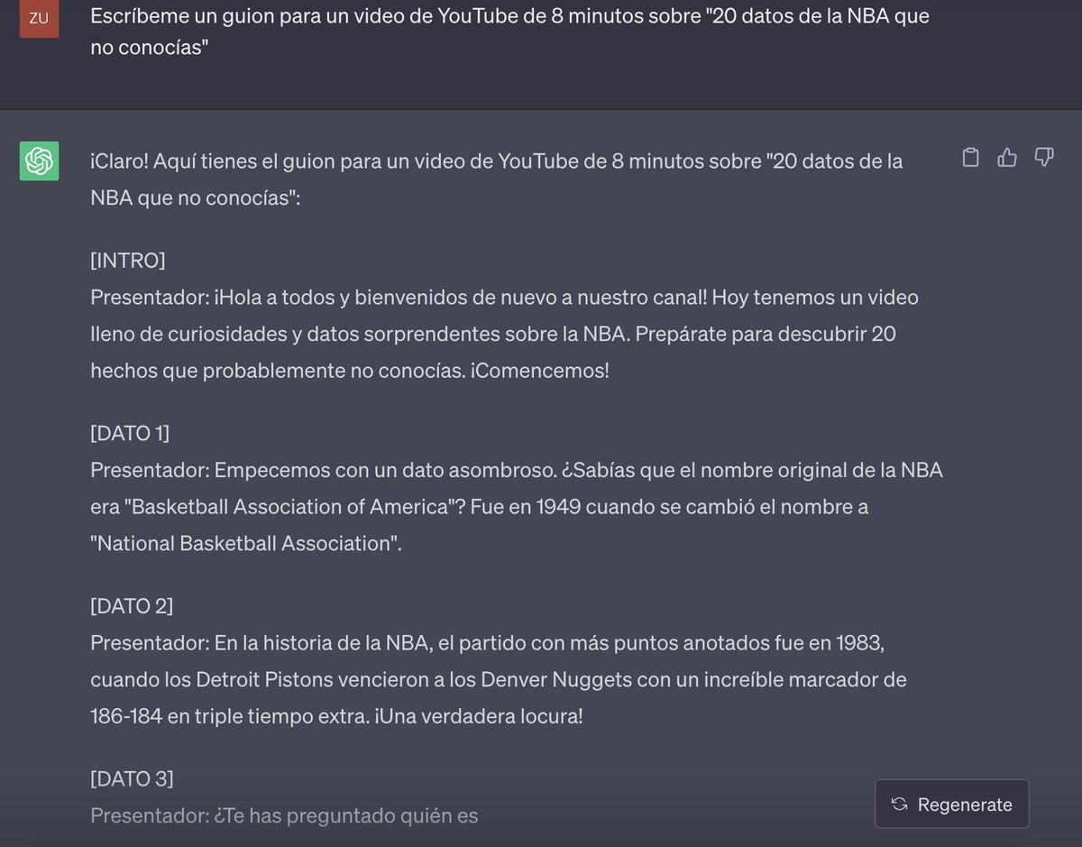 YouTube es una de las mejores maneras de ganar dinero en línea. ChatGPT ...