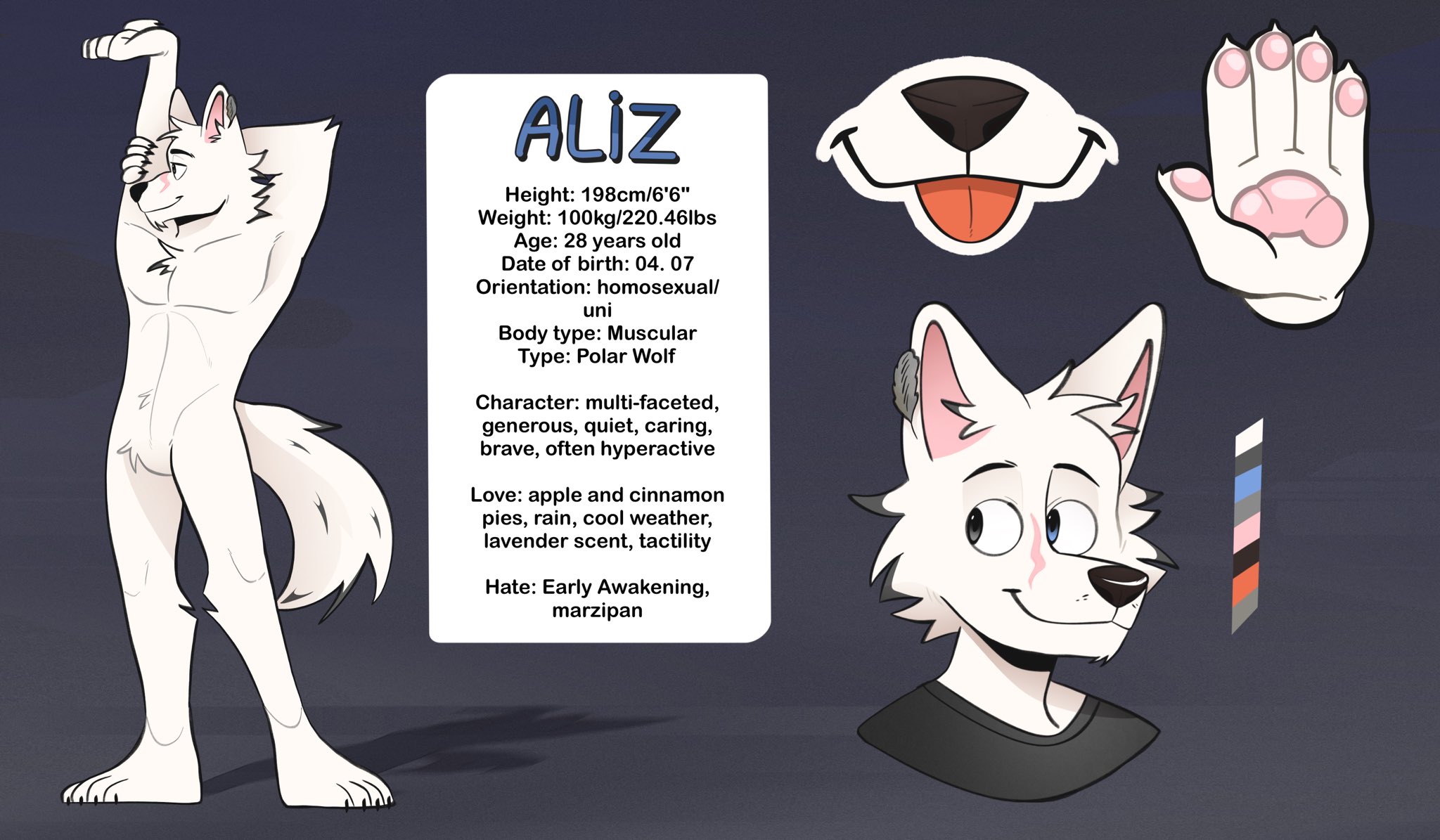 Blank Wolf Character Sheet