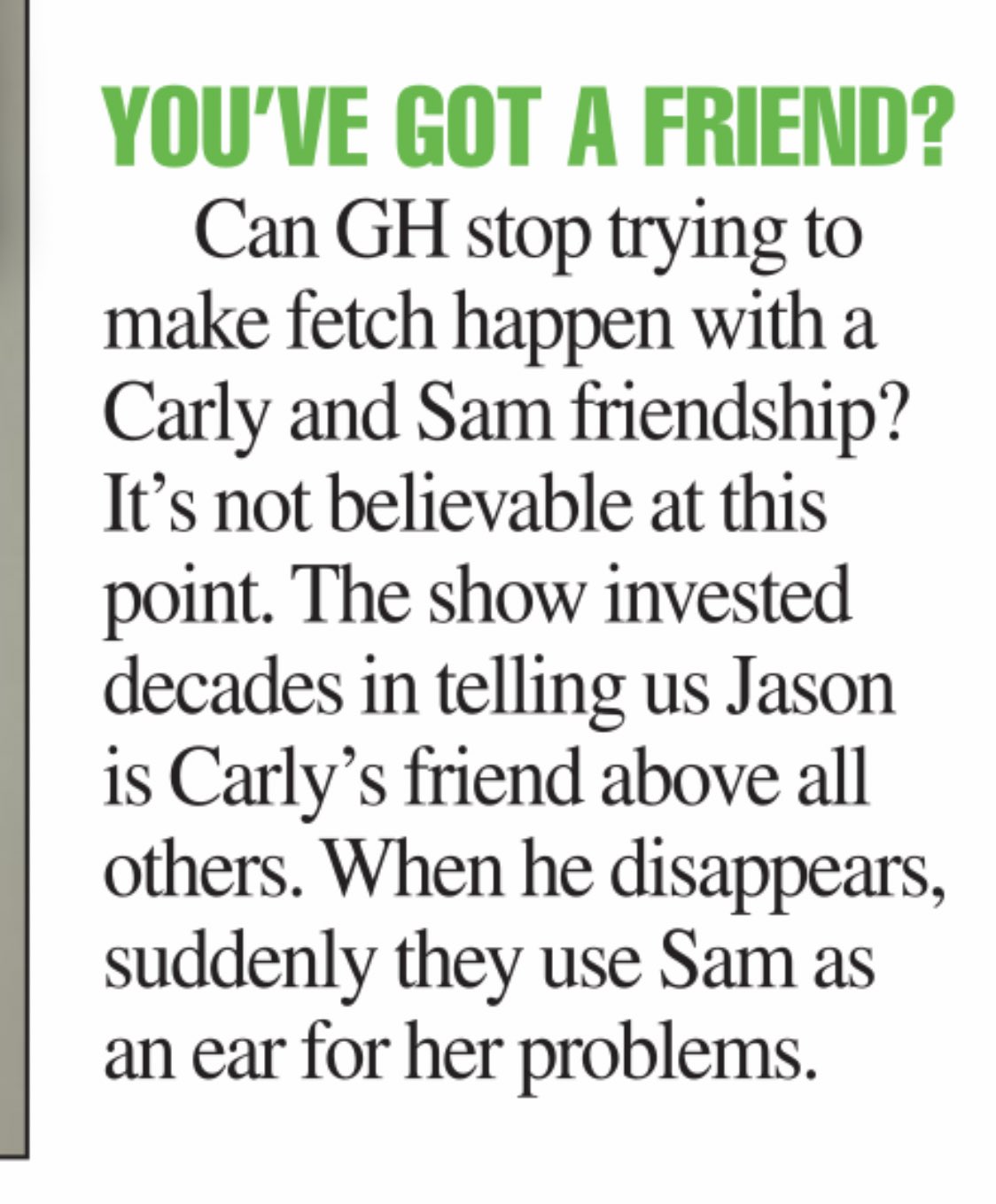 Best Guy Friend Problems