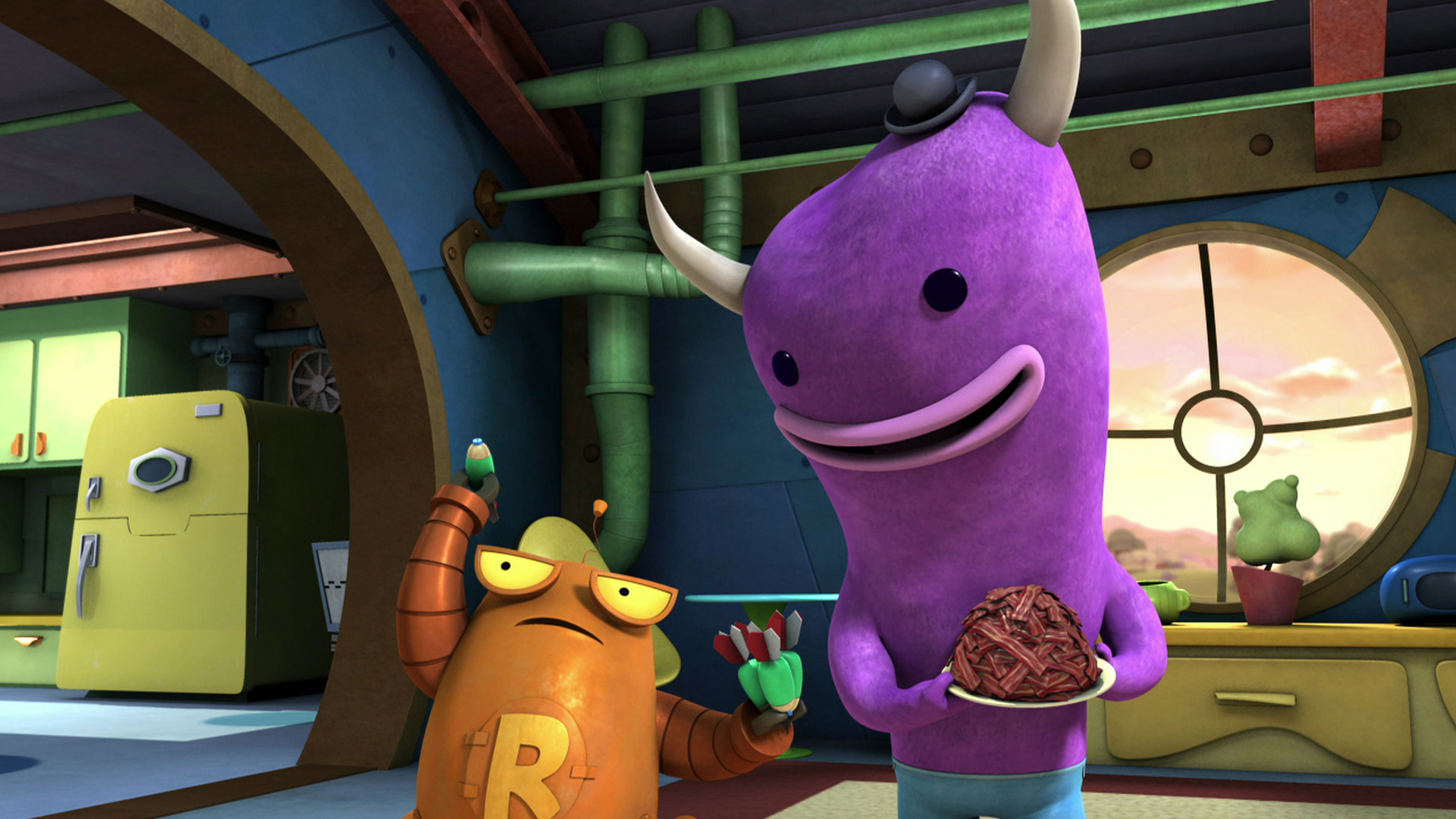 Robot And Monster Cartoon Go Go Ogo | Robot & Monster Wiki | Fandom