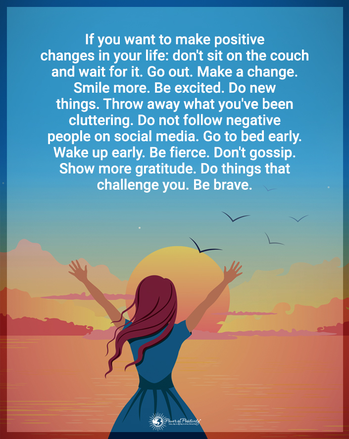 Making Positive Changes Quotes