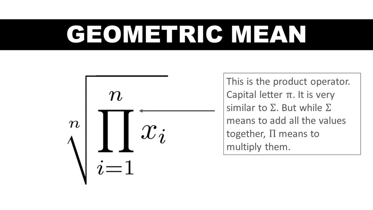 TEN types of statistical averages THREE simple frameworks for thinking ...