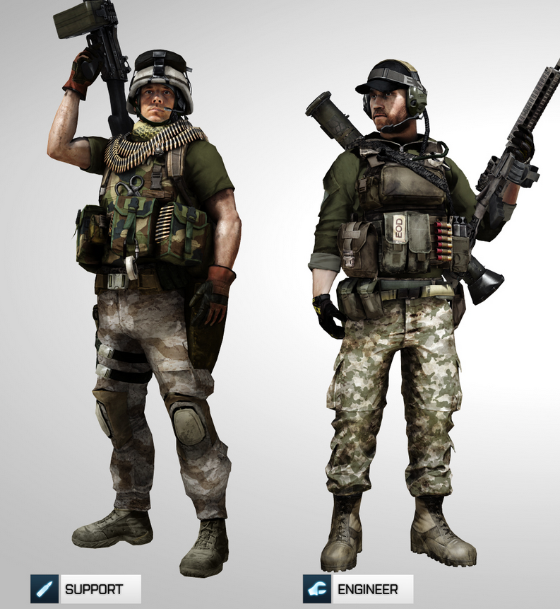 Battlefield 3 Character Models