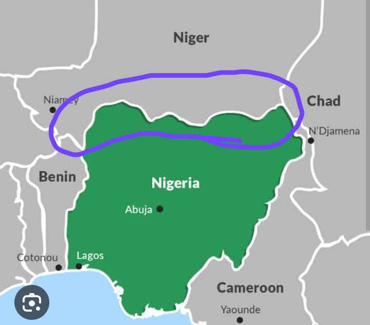 Benue River Africa Map